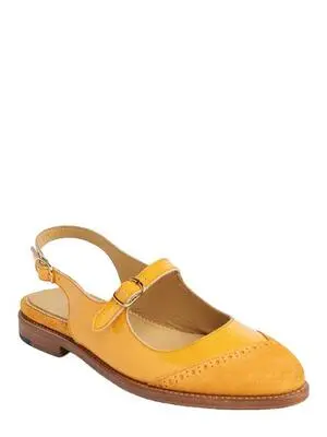 THE OFFICE OF US Miss Amelia Slingback Mary Jane Flat - Mango