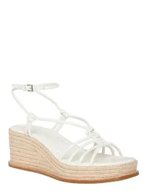 PAIGE PAIGE Julian Espadrille Ankle Strap Platform Wedge Sandal
