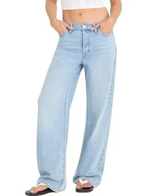 GOOD AMERICAN Good American Weightless Wide Leg Jeans