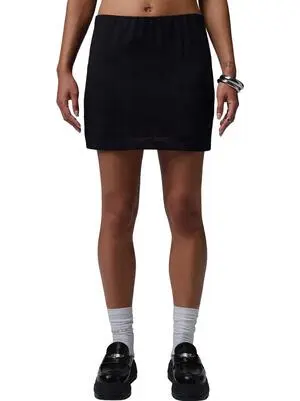 JORDAN Jordan Flight Open Stitch Knit Skort