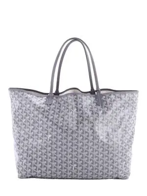 Goyard Saint Louis Tote Coated Canvas Gm - Gray