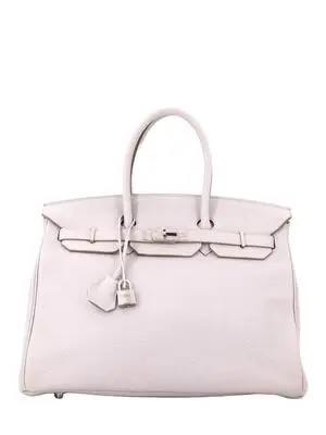Hermès Birkin Handbag Grey Togo With Palladium Hardware 35 - Gris Perle