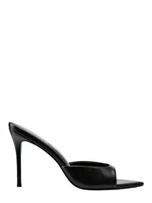 FEMME Bella Mule Stiletto Heel - Black