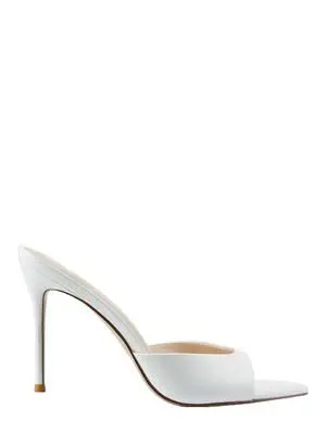 FEMME Bella Mule Stiletto Heel - White