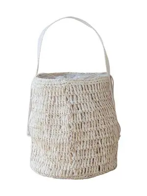 LIKHA Raffia Bucket Bag - Natural