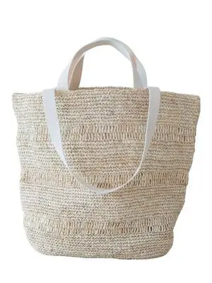 LIKHA LIKHA Raffia Woven Tote Bag