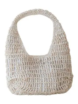 LIKHA Raffia Hobo Bag - Natural