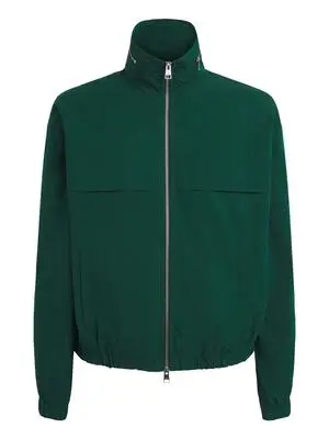 Ami Ami Paris Ami De Coeur Windbreaker Jacket Green