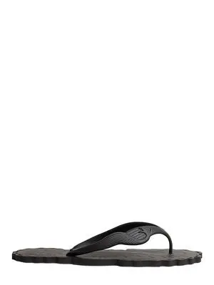 Zimmermann Seafoam Flip Flops - Black