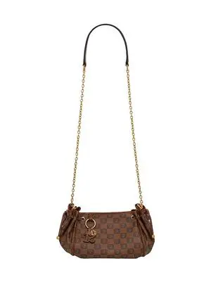 Gerard Darel Le Mini 24 Monogram Crossbody Bag - Camel