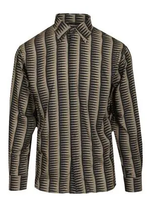 Emporio Armani Printed Shirt - Blu