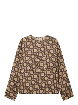 Emporio Armani Printed Short Jacket - Multicolor