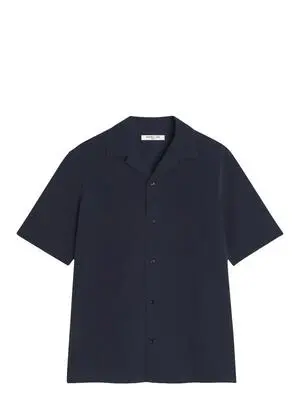 Maison Kitsuné Cotton Shirt - Blu
