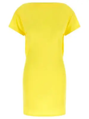 Jacquemus Jacquemus Resort La Robe Mistral Mini Dress Giallo