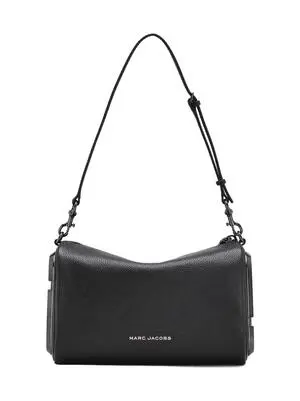 Marc Jacobs Snapshot Leather Shoulder Bag - Black