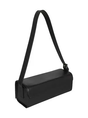MIZUIRO Leather Shoulder Bag - Nero
