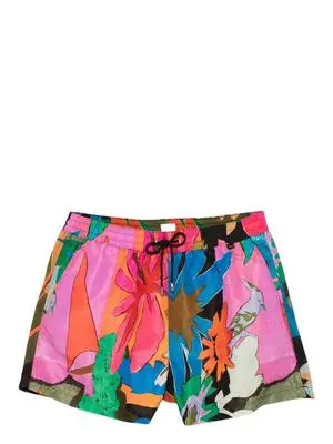 Paul Smith Floral Print Swim Shorts - Multicolour