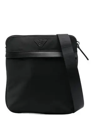 Emporio Armani Nylon Crossbody Bag - Nero