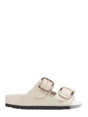 BIRKENSTOCK Arizona Big Buckle Low Sandals - Beige