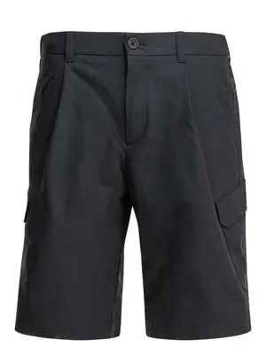 Herno Cargo Shorts With Elasticated Waistband - Blue