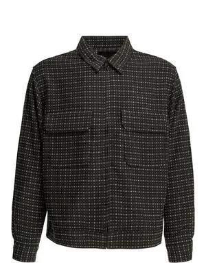 Needles Dobby Square Jacket - Black