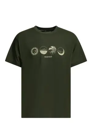 MONTBELL Graphic T-shirt - Green