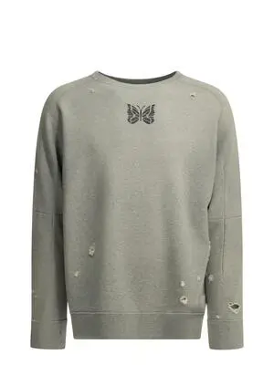 NEEDLES Needles Deconstructed Crewneck Sweatshirt