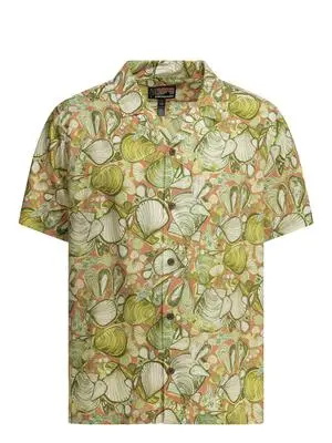 Patagonia Tidal Threads' Floral Print Lyocell Shirt - Orange