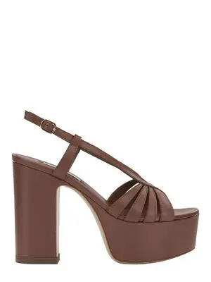 Casadei Platform Sandals - Brown