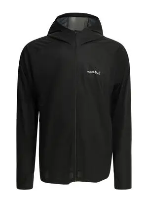 MONTBELL Hooded Full Zip Sweatshirt - Black