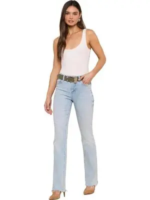 L'Agence Ruth Straight-leg Jean - Cabo