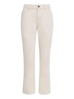 Lafayette 148 New York Barrel Leg Jeans - White