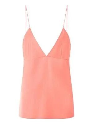 Khaite Timy Satin Camisole - Pink