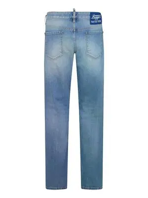 Dsquared2 Mid-rise Flared Jeans - Blue