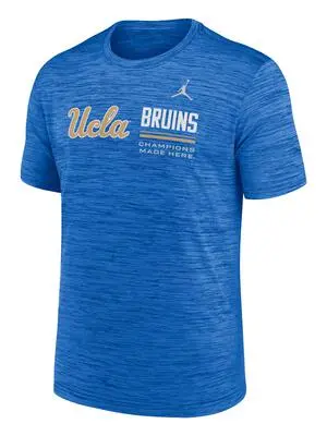 JORDAN Ucla Sideline Velocity Brand Dri-fit College T-shirt - Blue