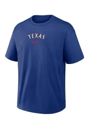 Nike Texas Rangers City Name Max90 Mlb T-shirt - Blue