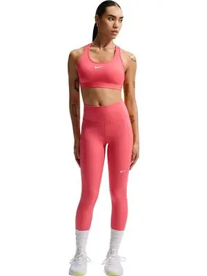 Nike One High-waisted 7/8 Leggings With Pockets - Pink