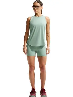 Nike Swift 4" High-waisted Running Shorts - Green