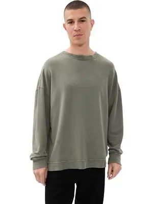 Our Legacy Slack Sweatshirt - Worn Olive Rogue Loopback