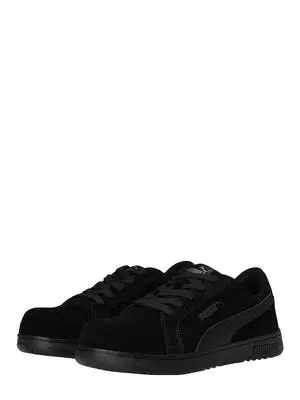 PUMA SAFETY Iconic Suede Low Eh Work Boots - Black
