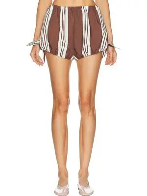 Posse Rosie Short - Choc Stripe