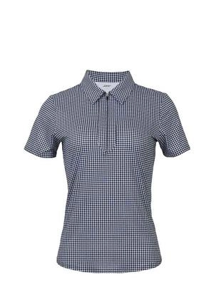 JOFIT Performance Golf Polo With Quarter-zip Closure - Mini Houndstth
