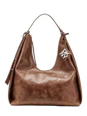 Dkny Elicia Large Hobo Bag - Walnut
