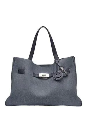 Dkny Bryar Large Satchel - Denim