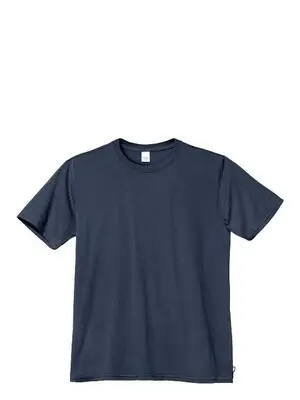 CITY THREADS USA-MADE Soft 100% Organic Cotton Short Sleeve Crew Tee - Midnight