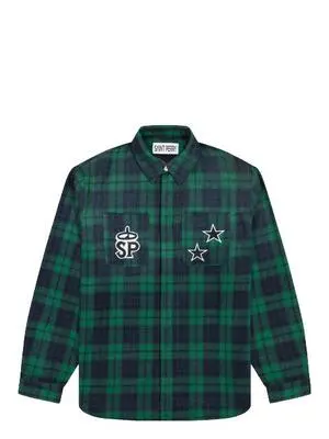 SAINT PERRY Odell Flannel Shirt - Plaid