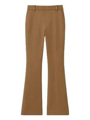 SAINT PERRY Lavrey Tux Flare Trousers - Coffee