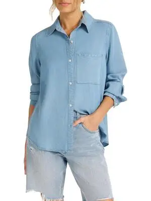 Matty M. Blake Button-up Shirt - Chambray