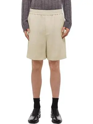 Helmut Lang 7" Relaxed Pull On Short - Ivory