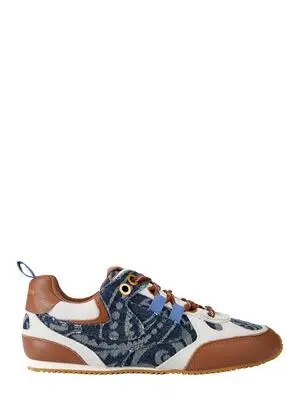 Kurt Geiger Denim Slim Runner Sneakers - Blue